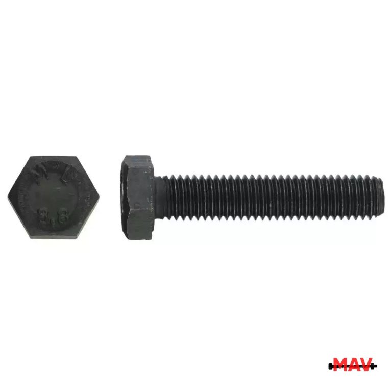 surub cu cap hexagonal complet filetat DIN 933 Otel Simplu 8.8 M4X60 | MAV